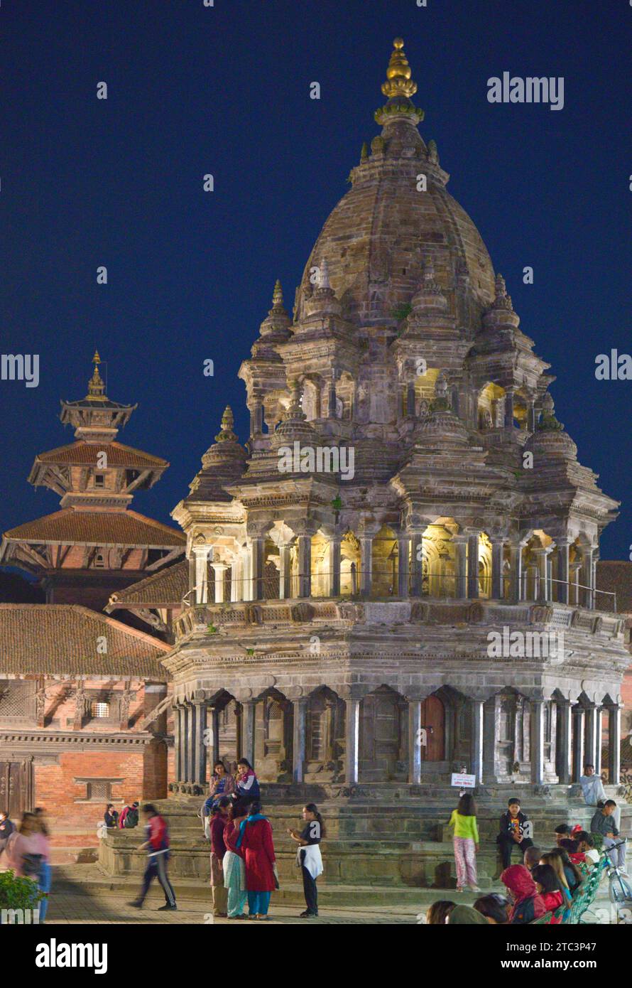 Krishna temple patan durbar square hi-res stock photography and images ...