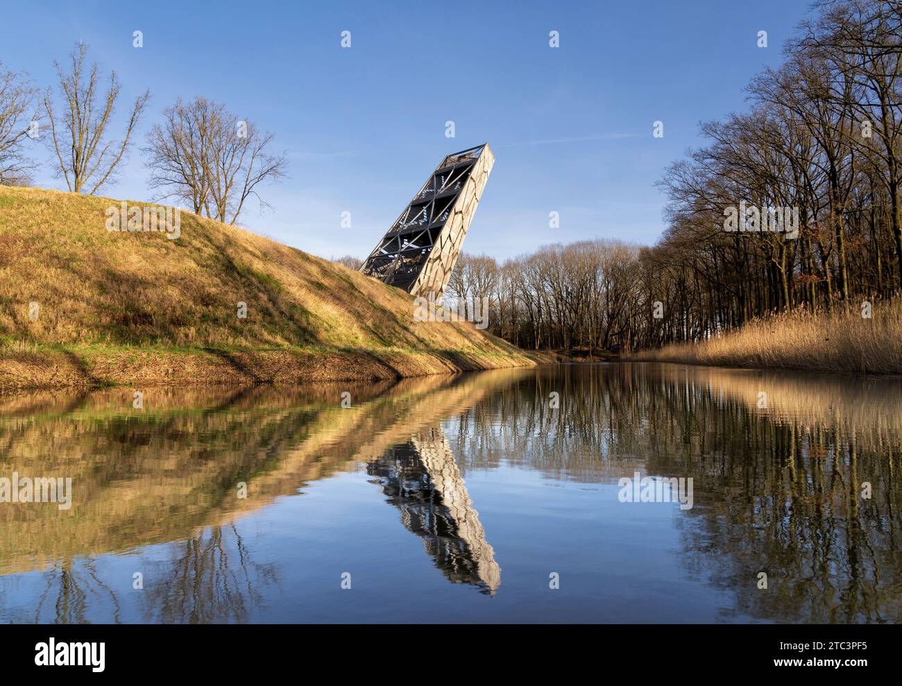 Watchtower on Fort de Roovere Stock Photo - Alamy