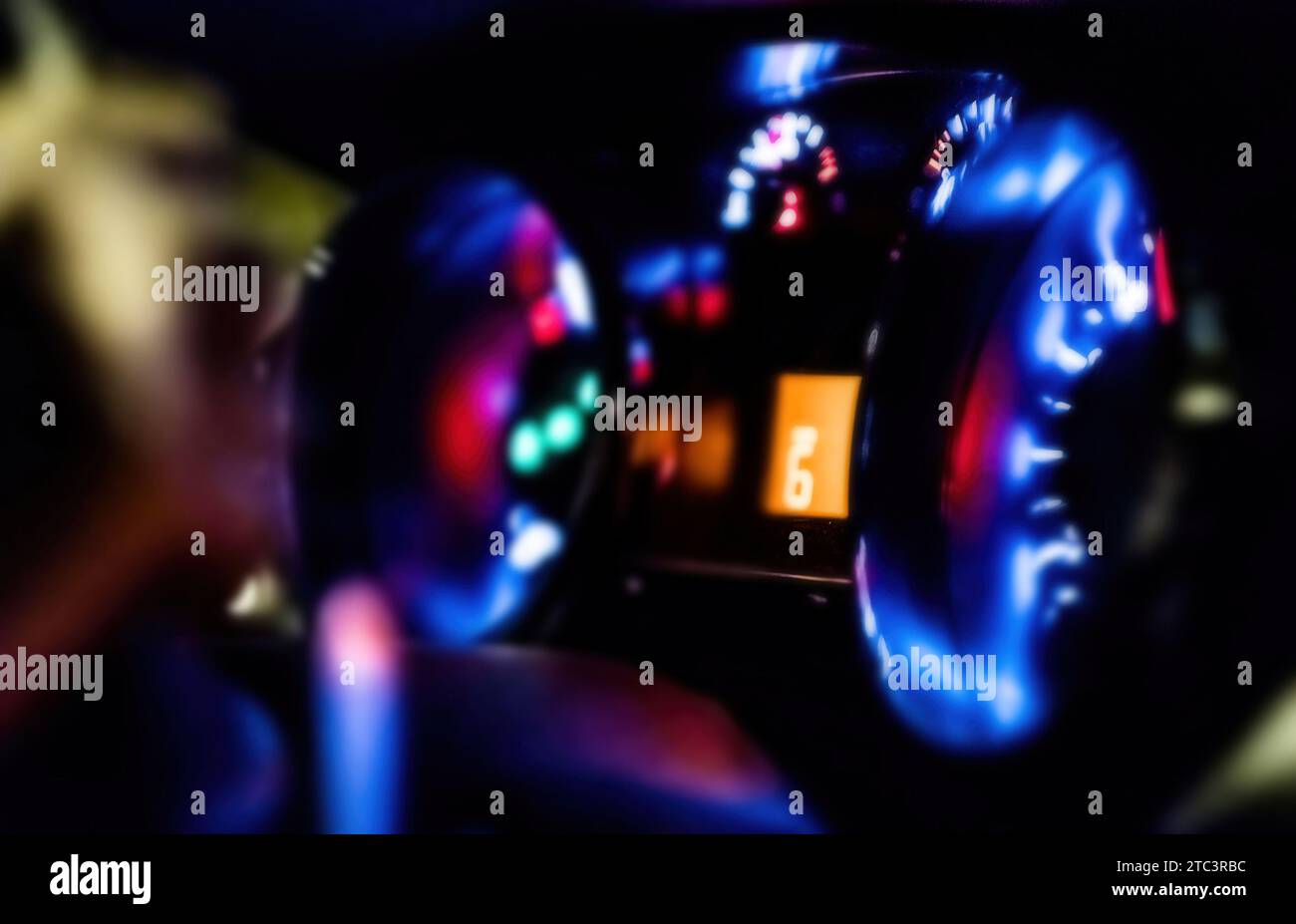 Car dashboard lights hi-res stock photography and images - Alamy