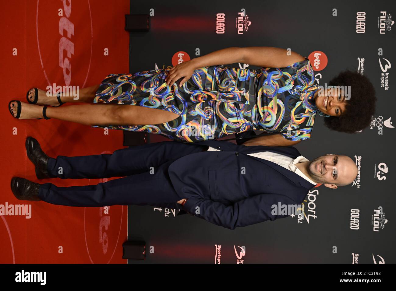 Zaventem, Belgium. 10th Dec, 2023. Belgian Jolien Boumkwo pictured on ...