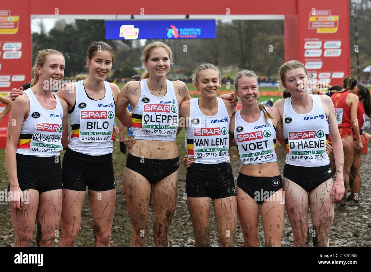 Brussels, Belgium. 10th Dec, 2023. Belgian Charlotte Van Laethem ...