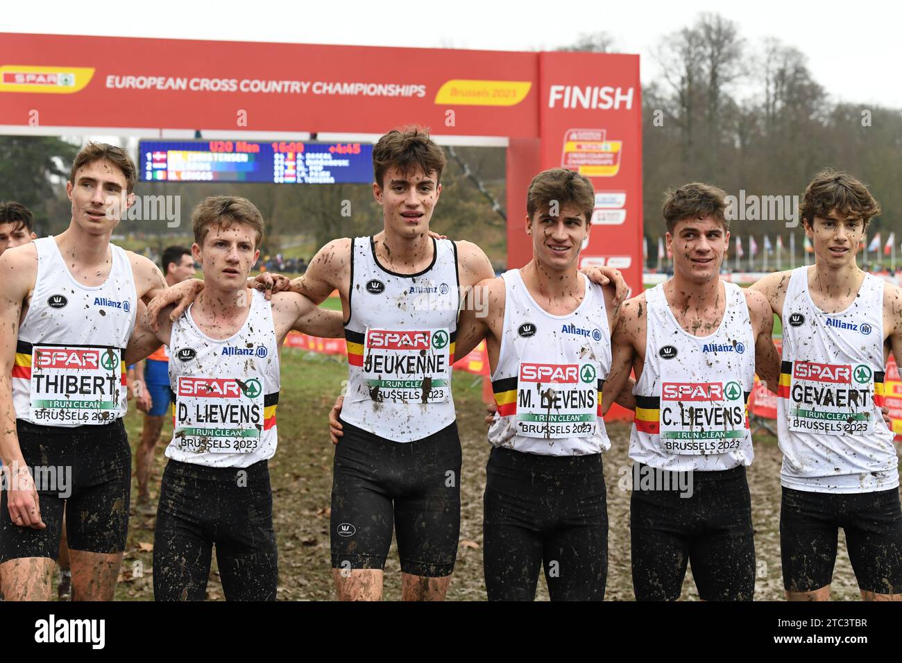 Brussels, Belgium. 10th Dec, 2023. Belgian Regis Thibert, Belgian Daan ...