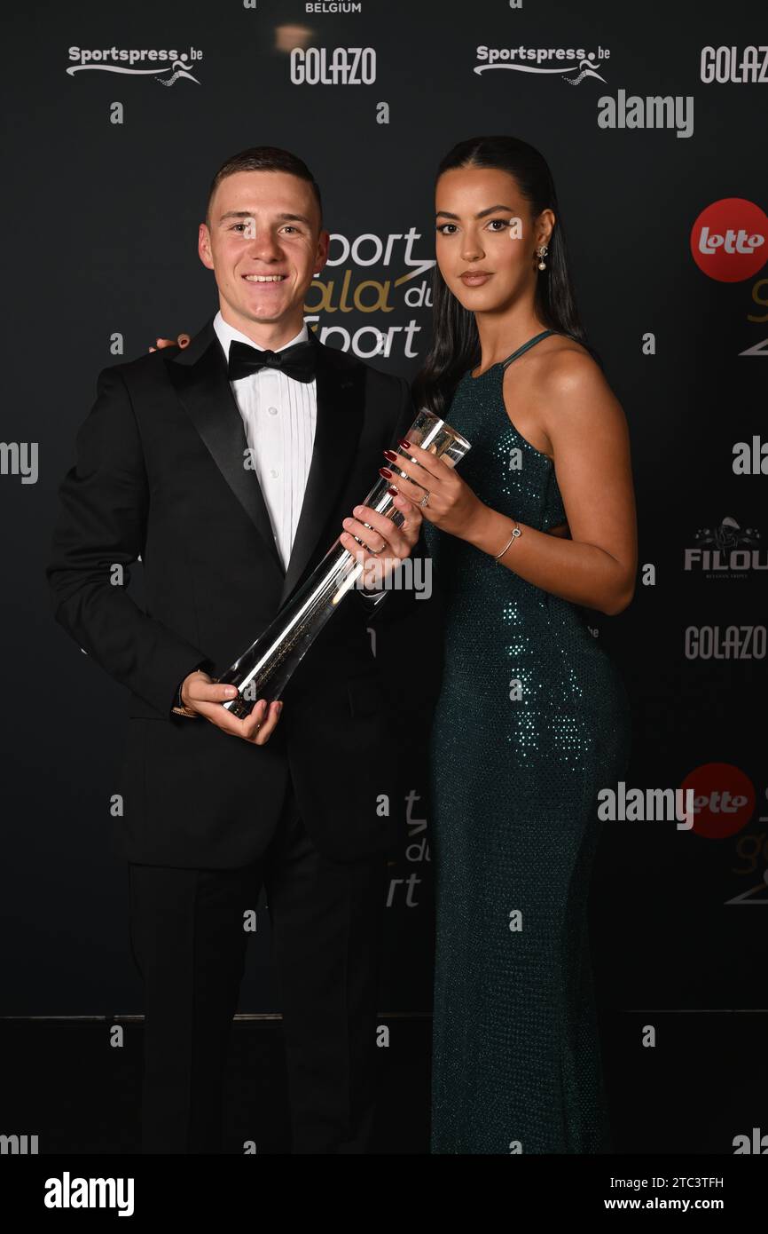Zaventem, Belgium. 10th Dec, 2023. Belgian Remco Evenepoel of Soudal ...