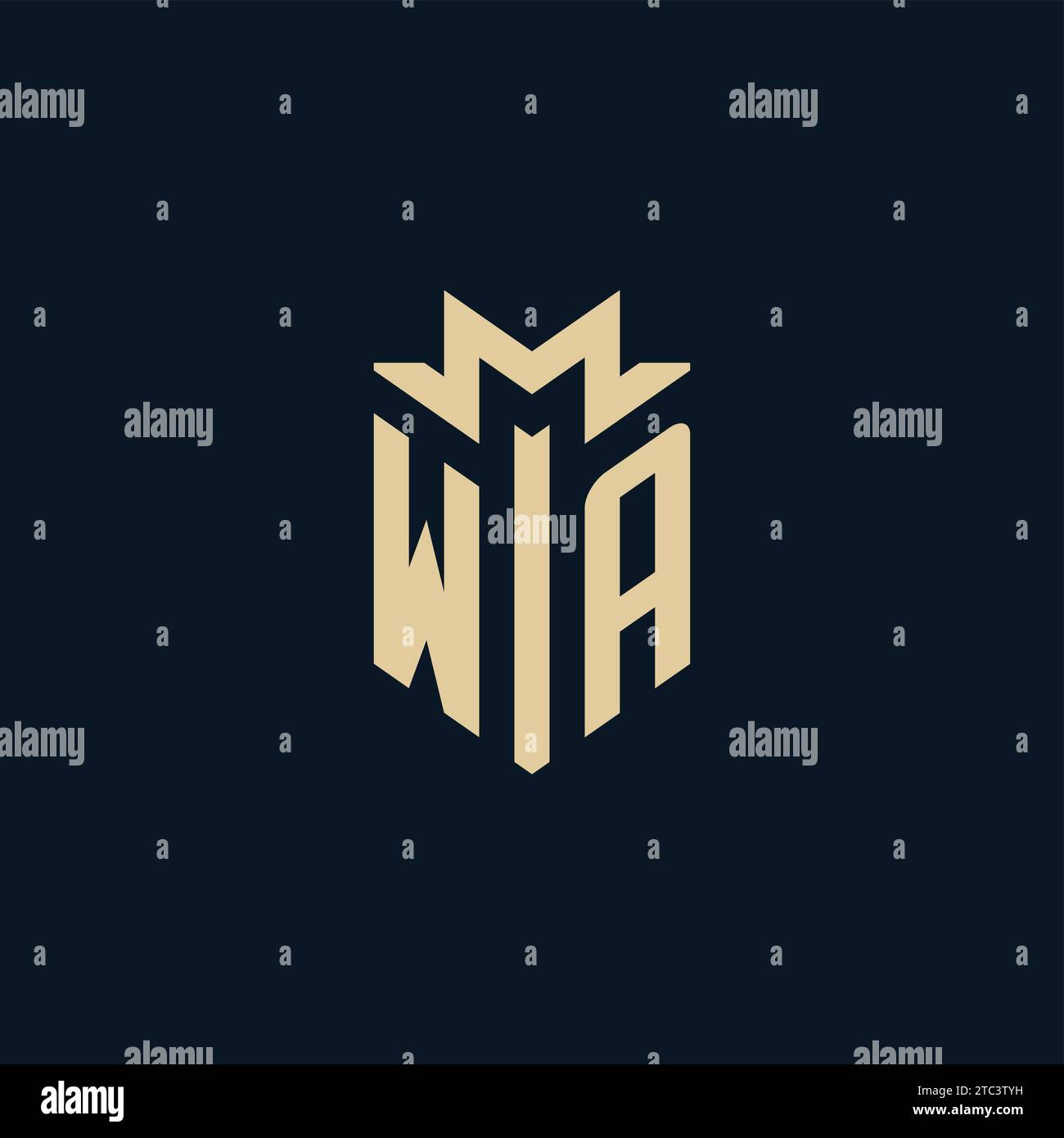 WA initial for law firm logo, lawyer logo, attorney logo design ...