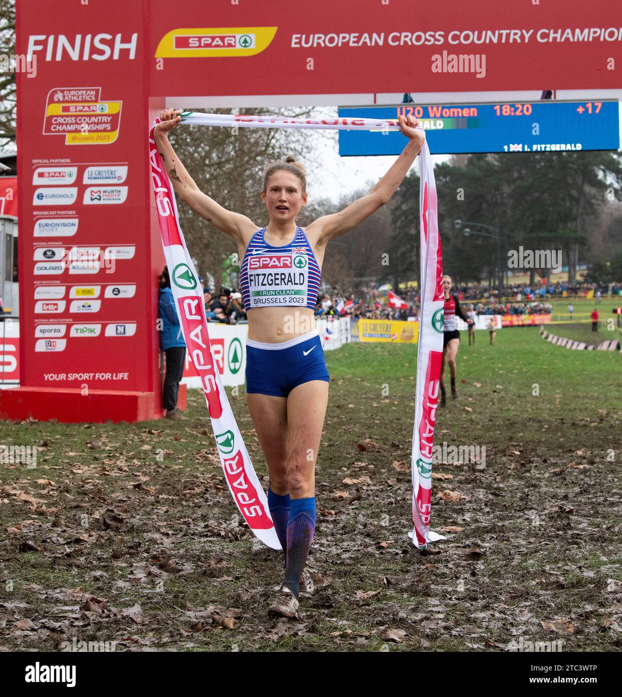 Brussels, Belgium. 10th Dec, 2023. Innes Fitzgerald of Great Britain ...