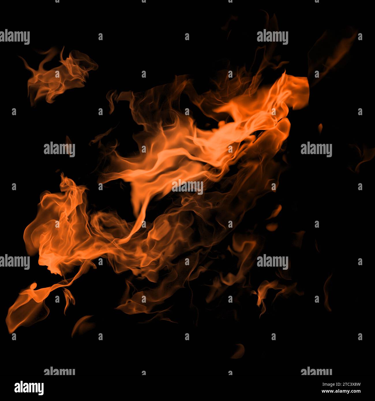 Peach flame hi-res stock photography and images - Alamy