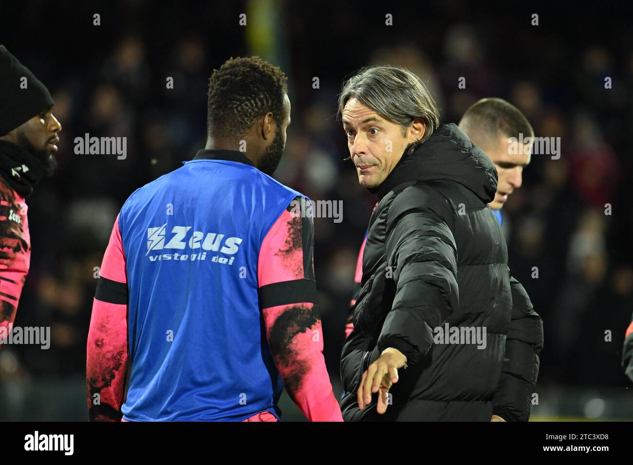 Salerno, Italy. 10th Dec, 2023. Filippo Inzaghi Coach of US Salernitana ...