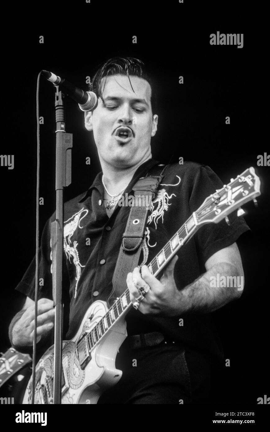 JOHN 'SPEEDO' REIS, ROCKET FROM THE CRYPT, READING FESTIVAL, 1998: A ...