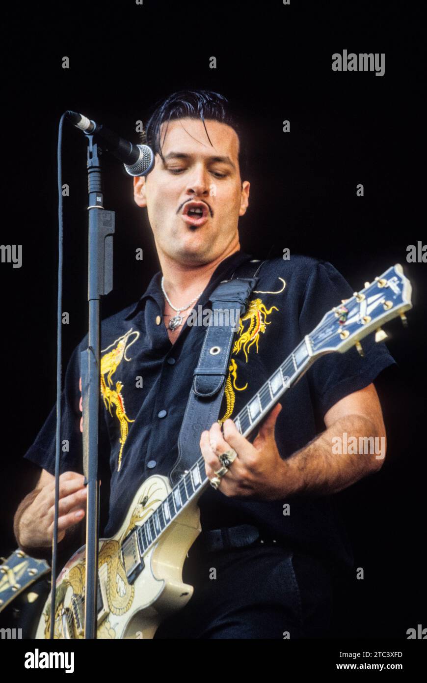 JOHN 'SPEEDO' REIS, ROCKET FROM THE CRYPT, READING FESTIVAL, 1998: A ...