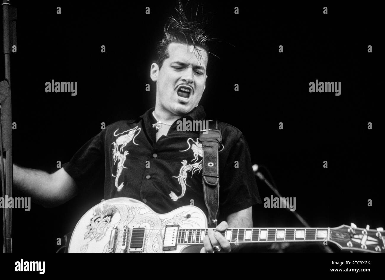JOHN 'SPEEDO' REIS, ROCKET FROM THE CRYPT, READING FESTIVAL, 1998: A ...