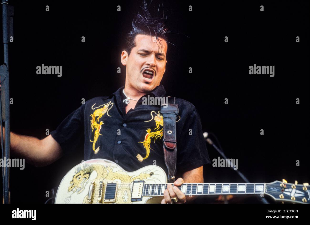 JOHN 'SPEEDO' REIS, ROCKET FROM THE CRYPT, READING FESTIVAL, 1998: A ...