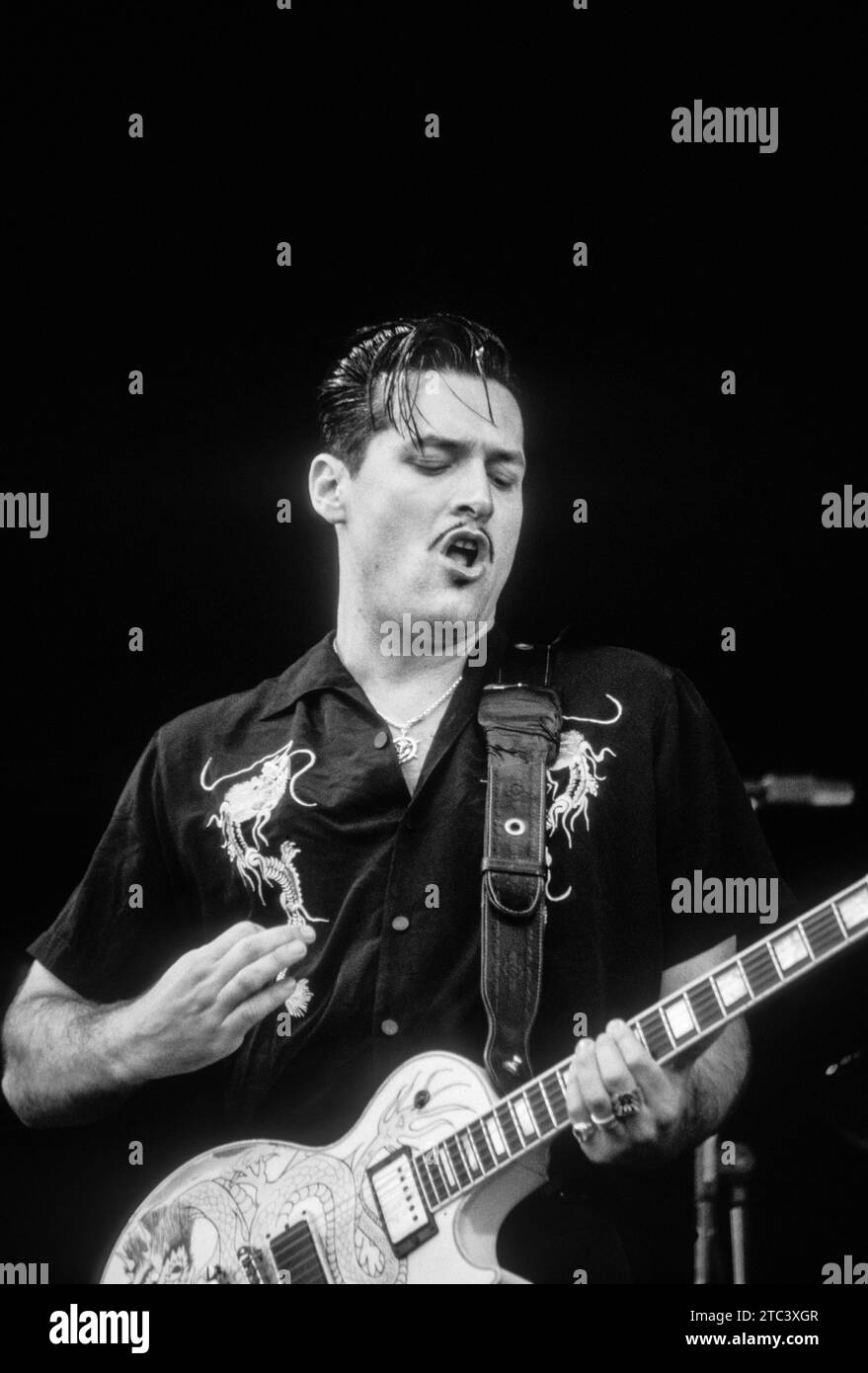 JOHN 'SPEEDO' REIS, ROCKET FROM THE CRYPT, READING FESTIVAL, 1998: A ...