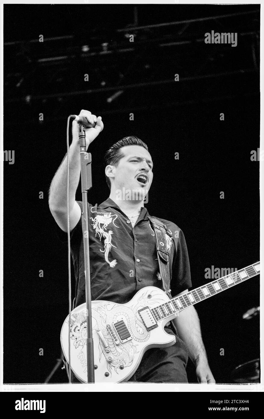 JOHN 'SPEEDO' REIS, ROCKET FROM THE CRYPT, READING FESTIVAL, 1998: A ...