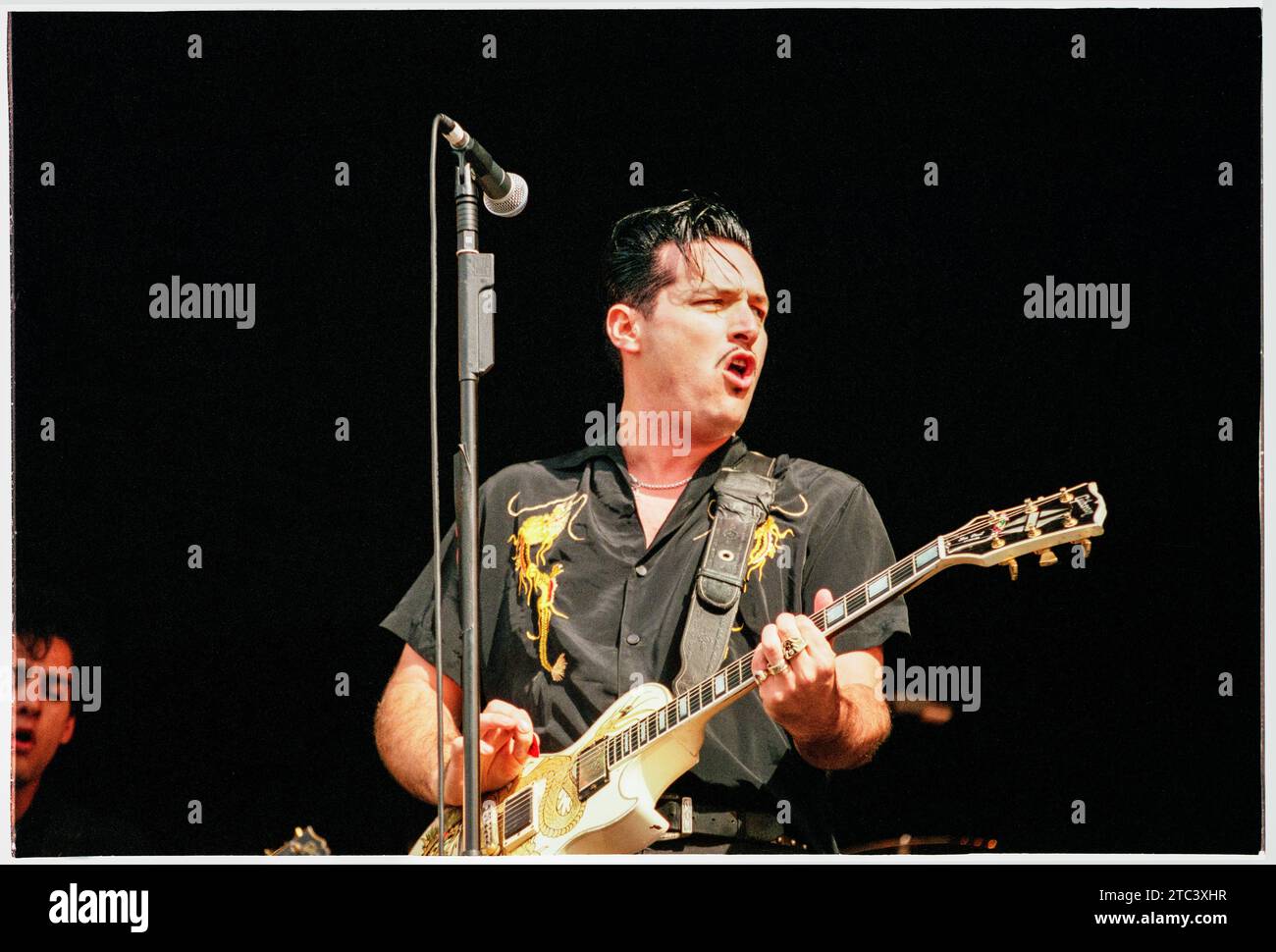 JOHN 'SPEEDO' REIS, ROCKET FROM THE CRYPT, READING FESTIVAL, 1998: A ...