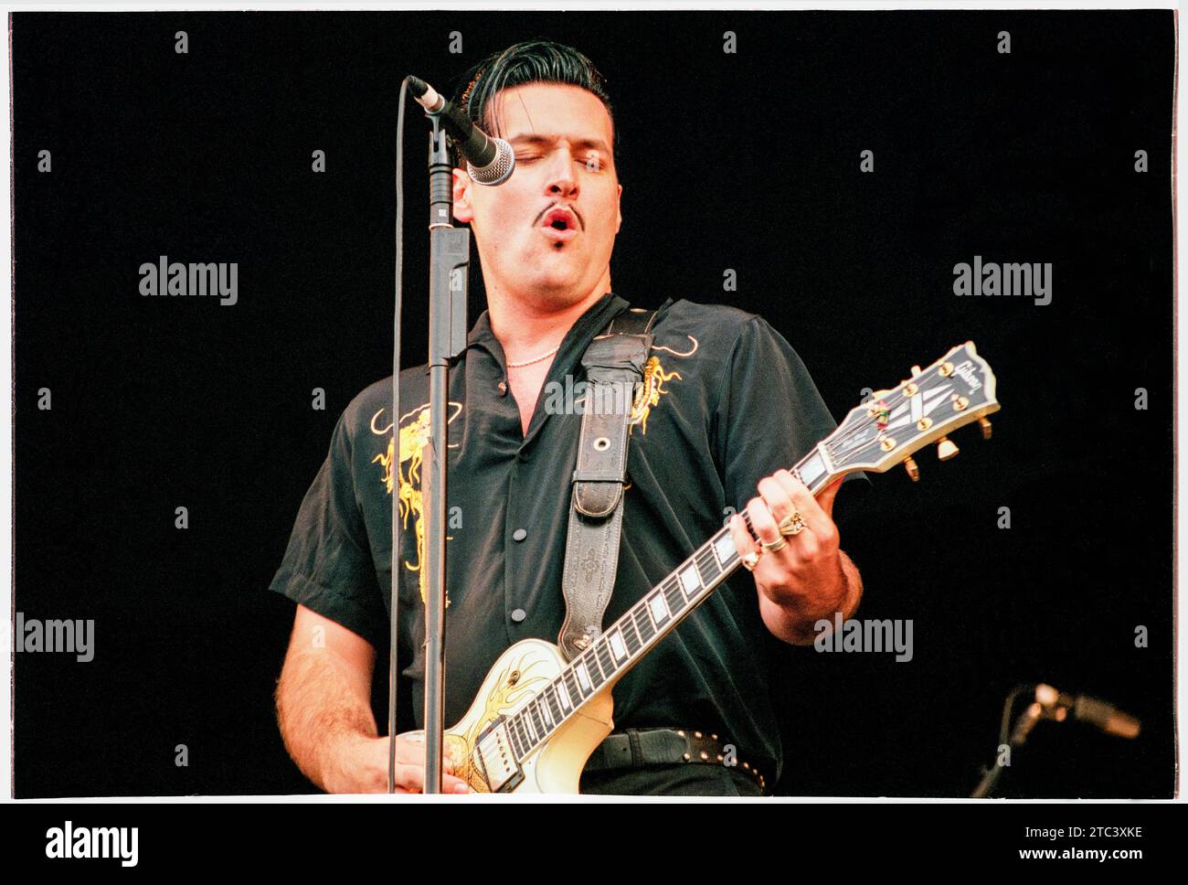 JOHN 'SPEEDO' REIS, ROCKET FROM THE CRYPT, READING FESTIVAL, 1998: A ...