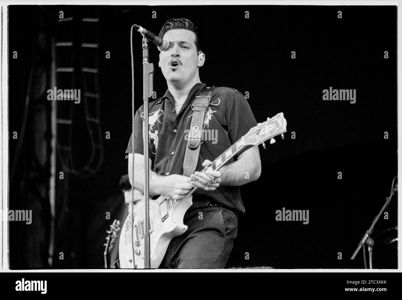 JOHN 'SPEEDO' REIS, ROCKET FROM THE CRYPT, READING FESTIVAL, 1998: A ...