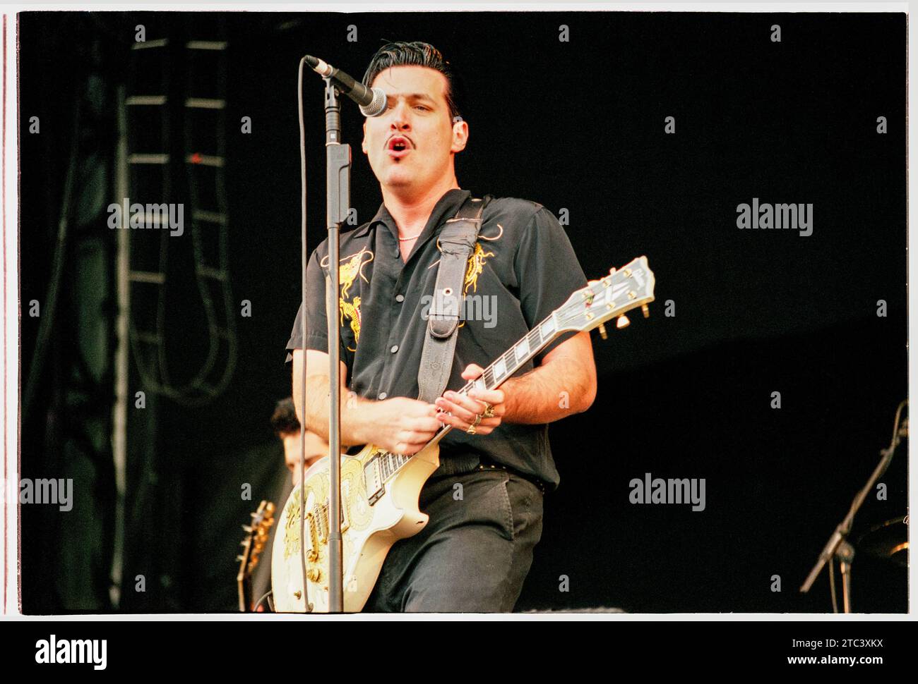 JOHN 'SPEEDO' REIS, ROCKET FROM THE CRYPT, READING FESTIVAL, 1998: A ...