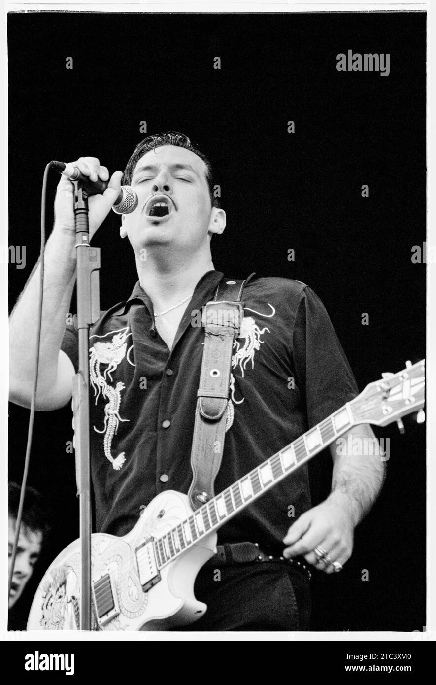 JOHN 'SPEEDO' REIS, ROCKET FROM THE CRYPT, READING FESTIVAL, 1998: A ...