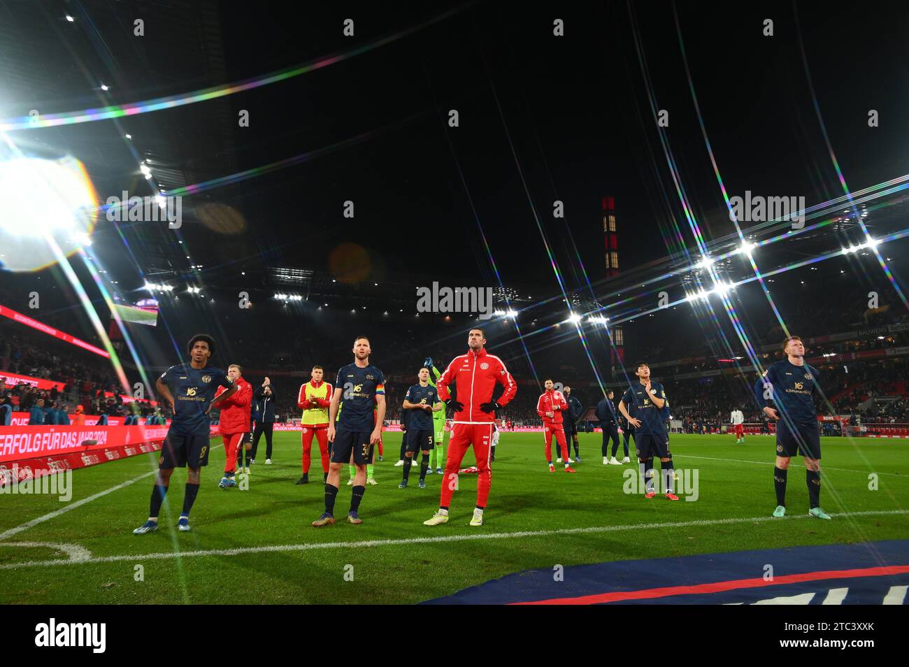 COLOGNE, GERMANY - 10 DECEMBER, 2023: The football match of Bundesliga ...
