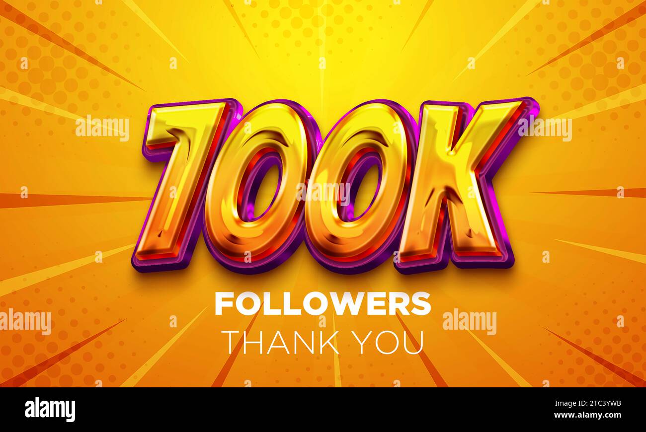 700k followers celebration. Social media poster. Followers thank you ...