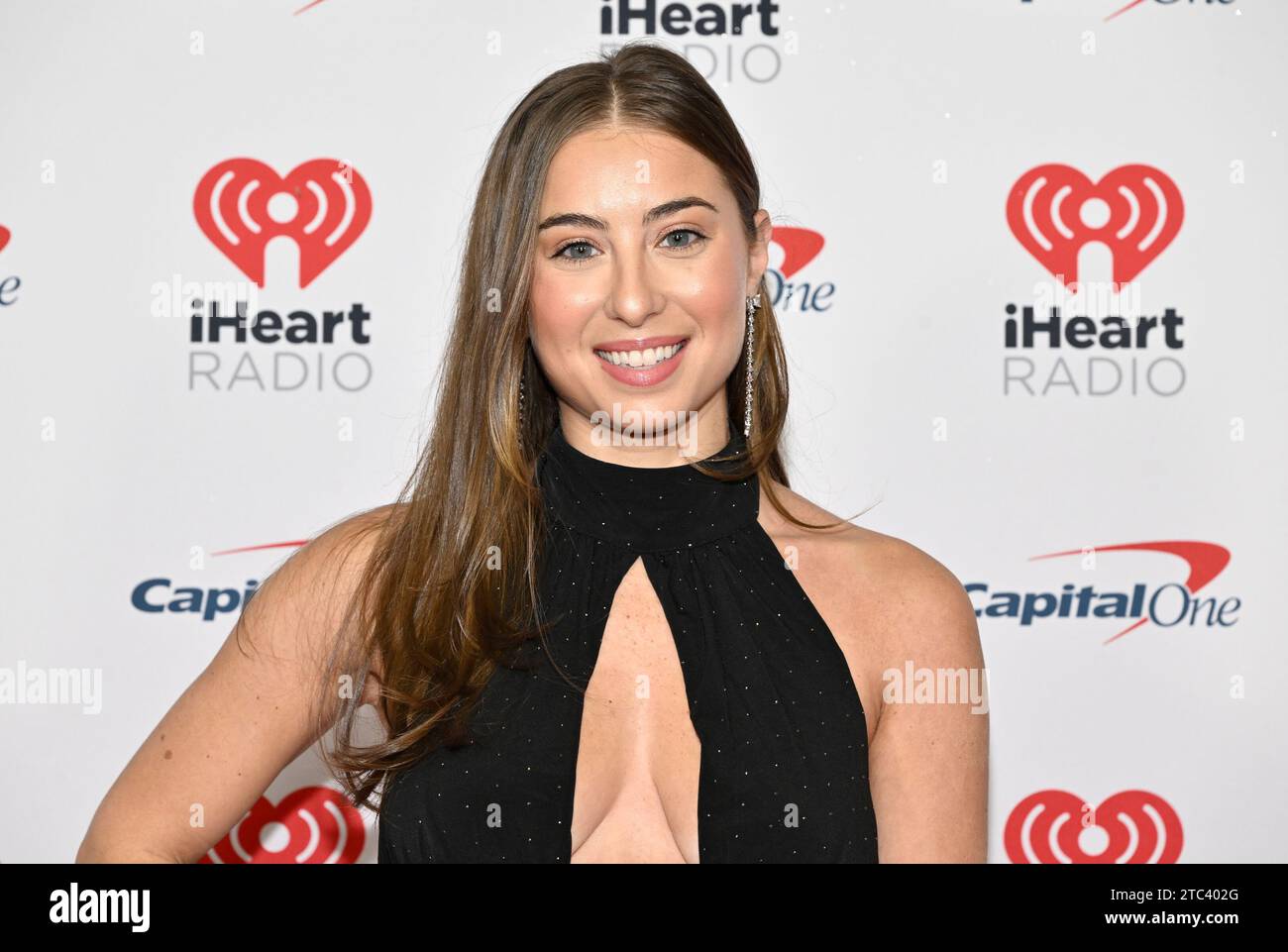 Margo Oshry arrives at the iHeartRadio Jingle Ball on Friday, Dec. 8 ...