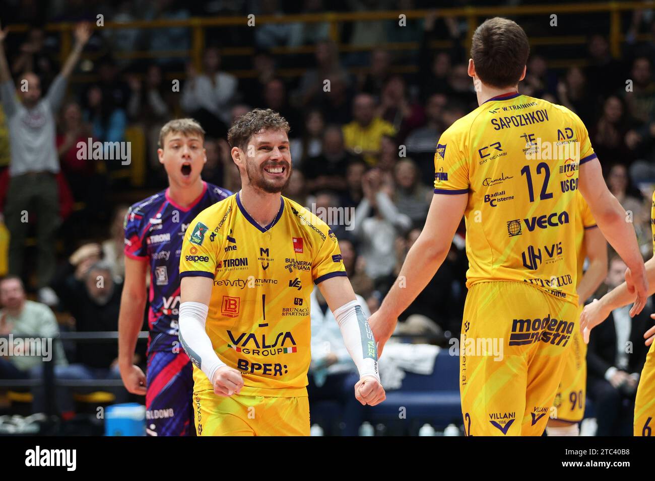 Modena, Italy. 10th Dec, 2023. Bruno Mossa De Rezende (Modena Volley ...