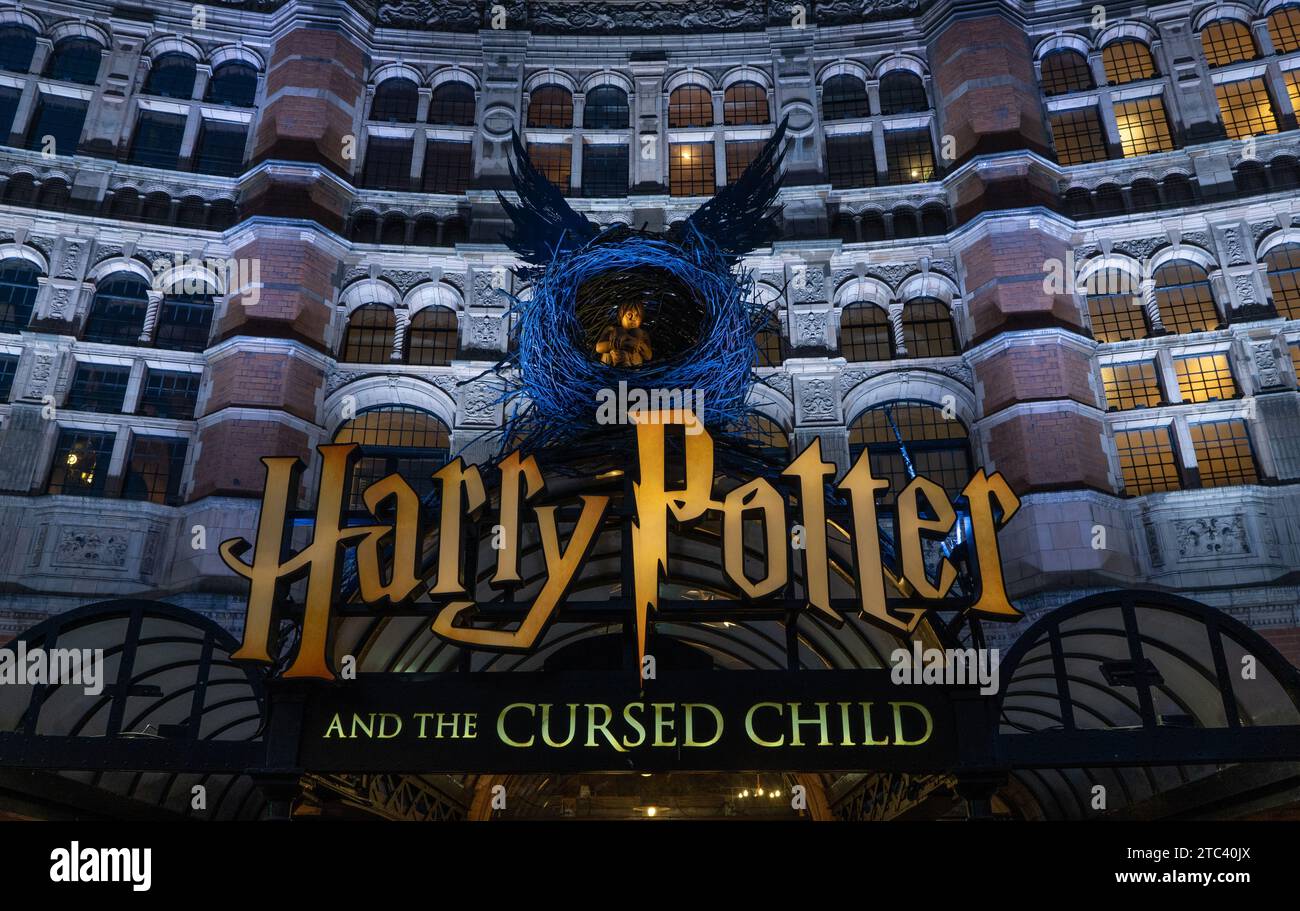 Harry Potter musical show at the West End,London,England,UK Stock Photo ...