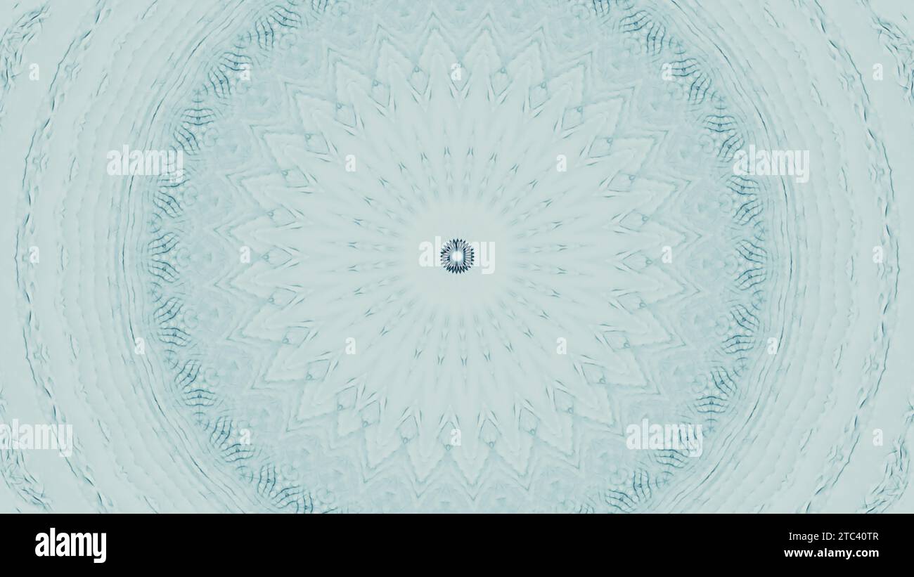 Kaleidoscope contour graphic overlay blue circle Stock Photo - Alamy