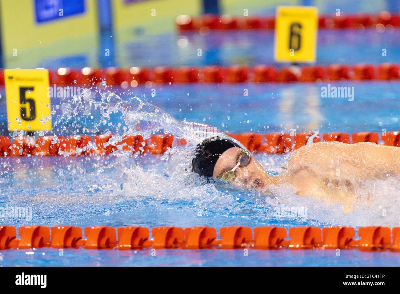 Wiffen Daniel of Ireland during Menâ€™s 800m Freestyle Final at the LEN ...