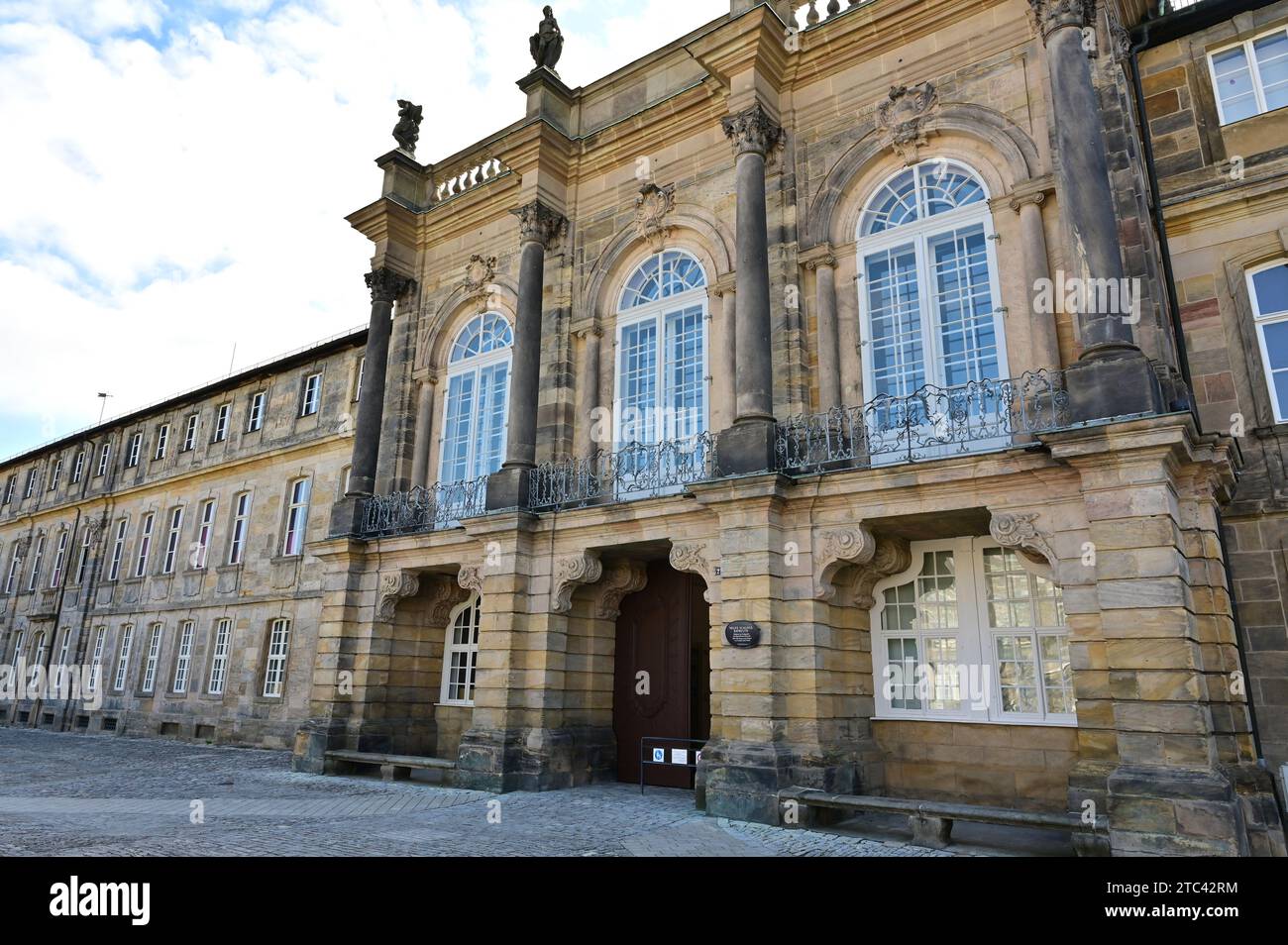 New castle in the old town of Bayreuth, Bavaria Stock Photo - Alamy
