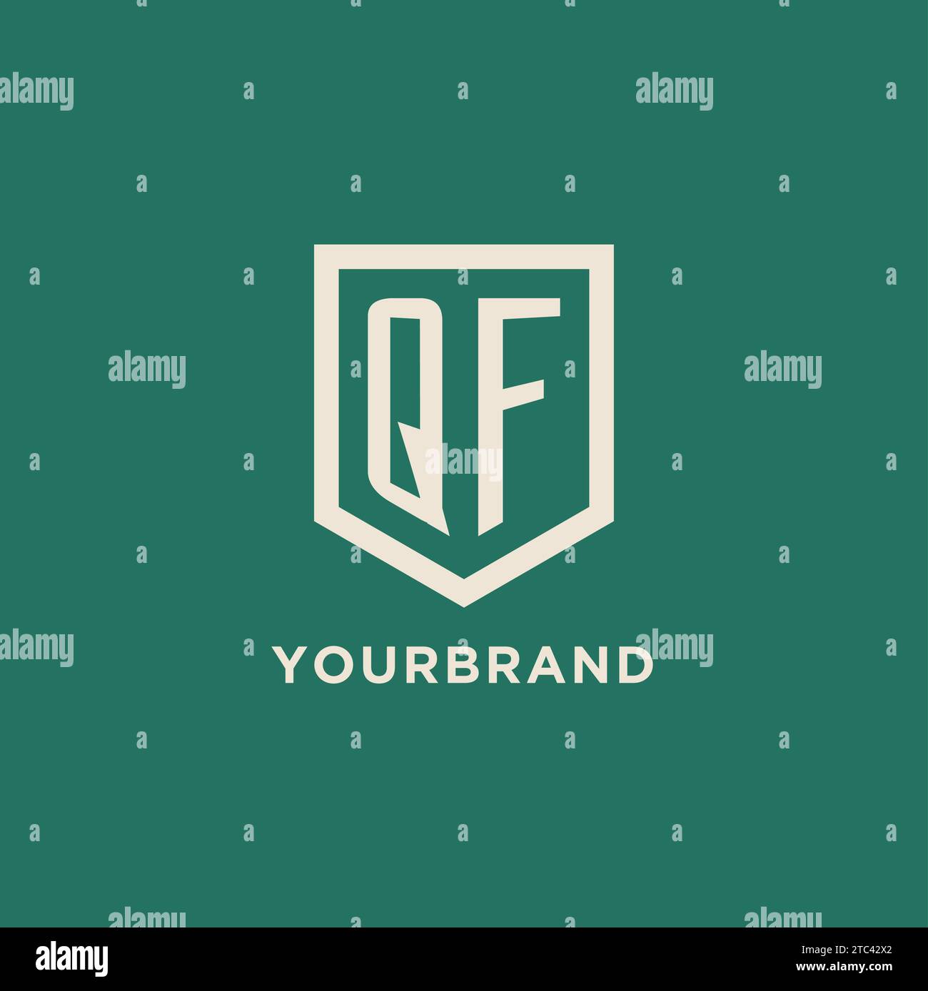 Qf clean logo hi-res stock photography and images - Alamy
