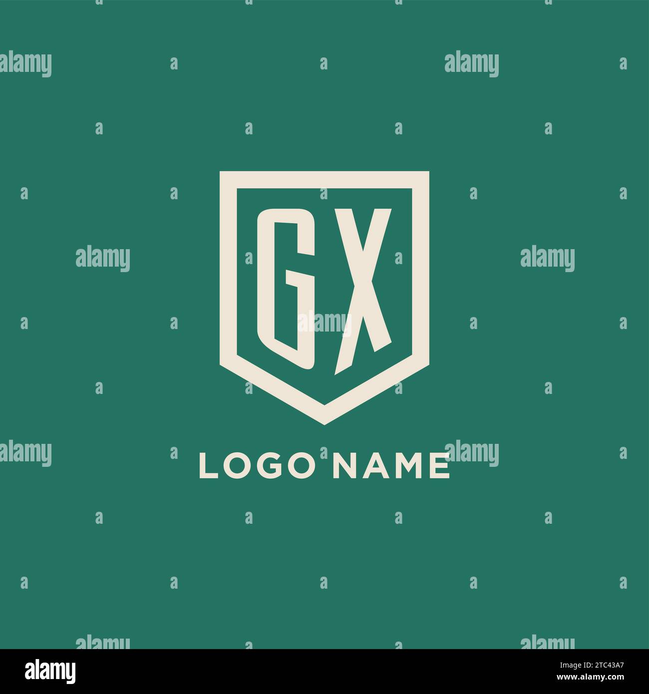 Gx clean logo hi-res stock photography and images - Alamy