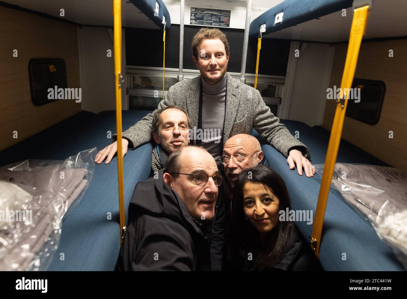 Paris, France. 10th Dec, 2023. French Junior Minister for Transports ...