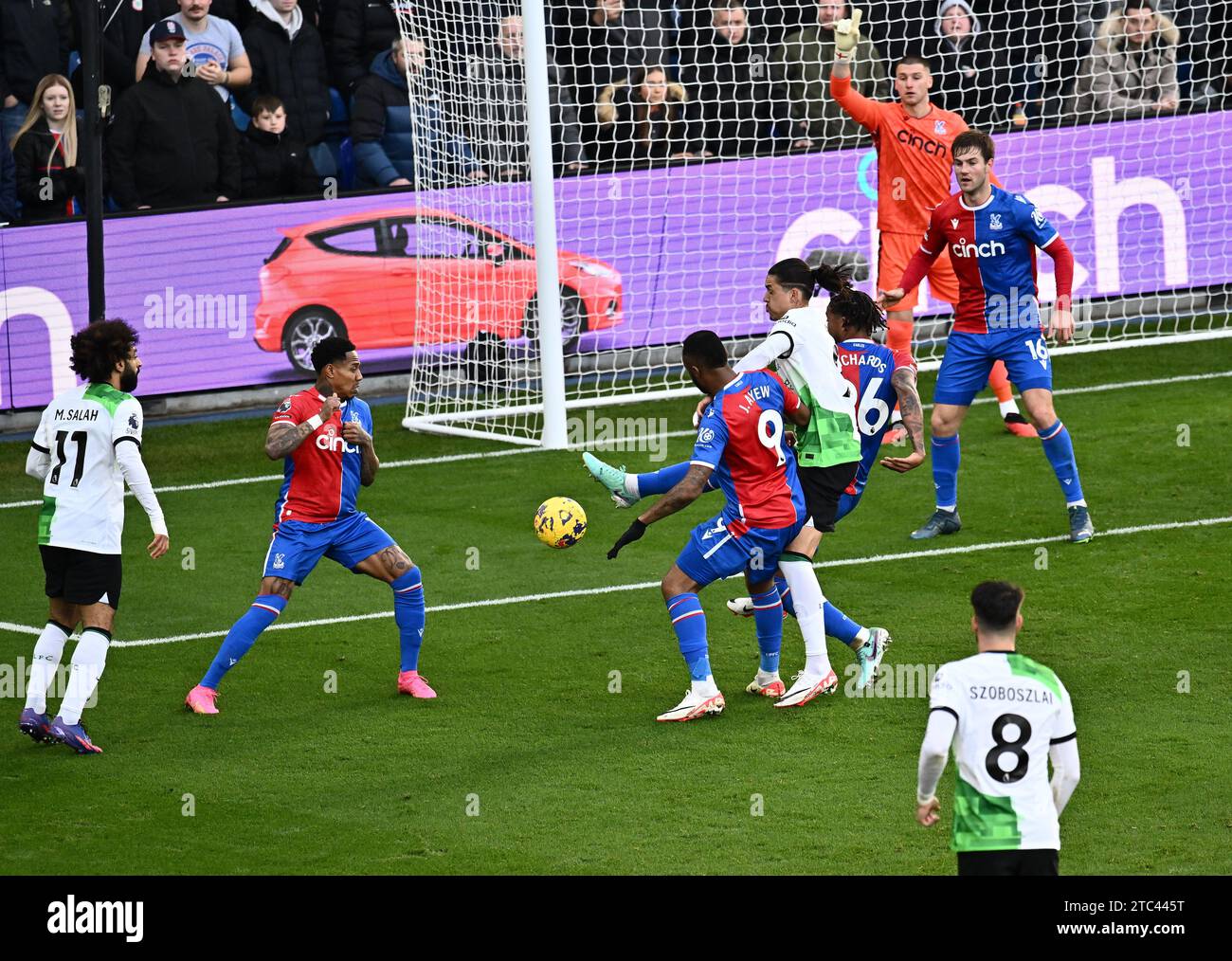 LONDON, ENGLAND - DECEMBER 9: Sam Johnstone, Joachim Andersen, Chris ...