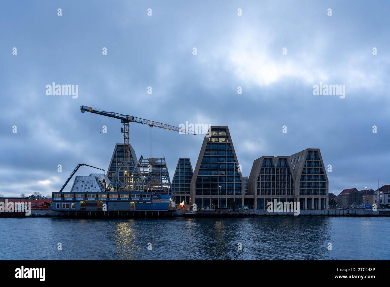 Paper Island Construction Site in Copenhagen Stock Photo - Alamy