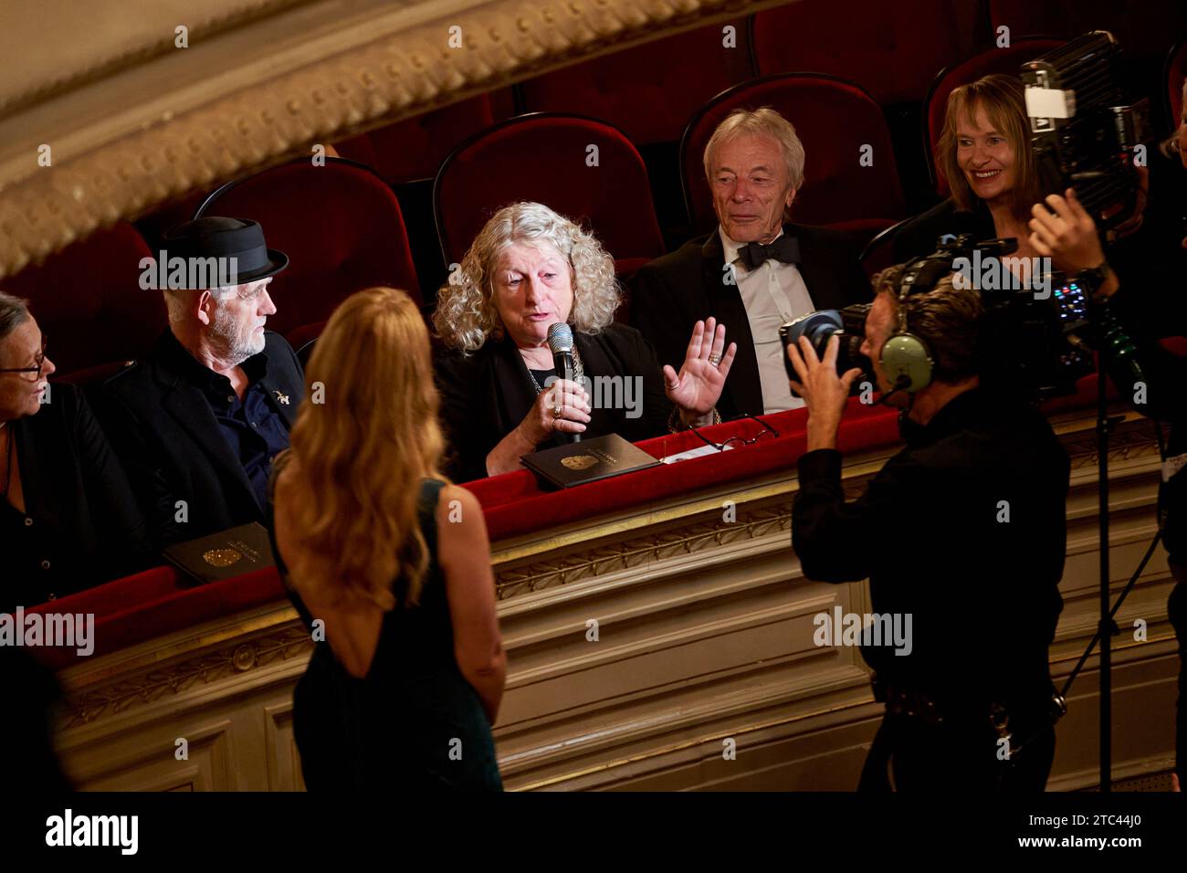 Anne Dudley, Jenny Beavan, Stephen Warbeck Septimius Awards 2023 Stock ...