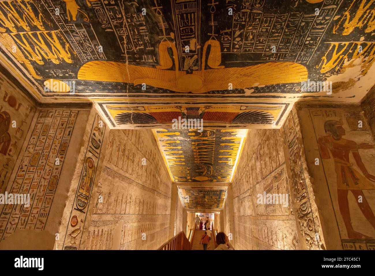 tomb of Kings Ramses V and VI (KV9), Valley of the Kings, Luxor, Egypt ...
