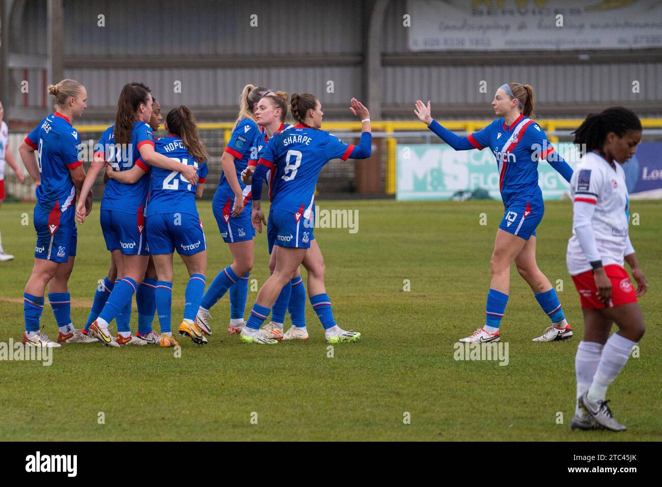Sutton, UK. 10th Dec, 2023. The VBS Community Stadium, Sutton, England ...