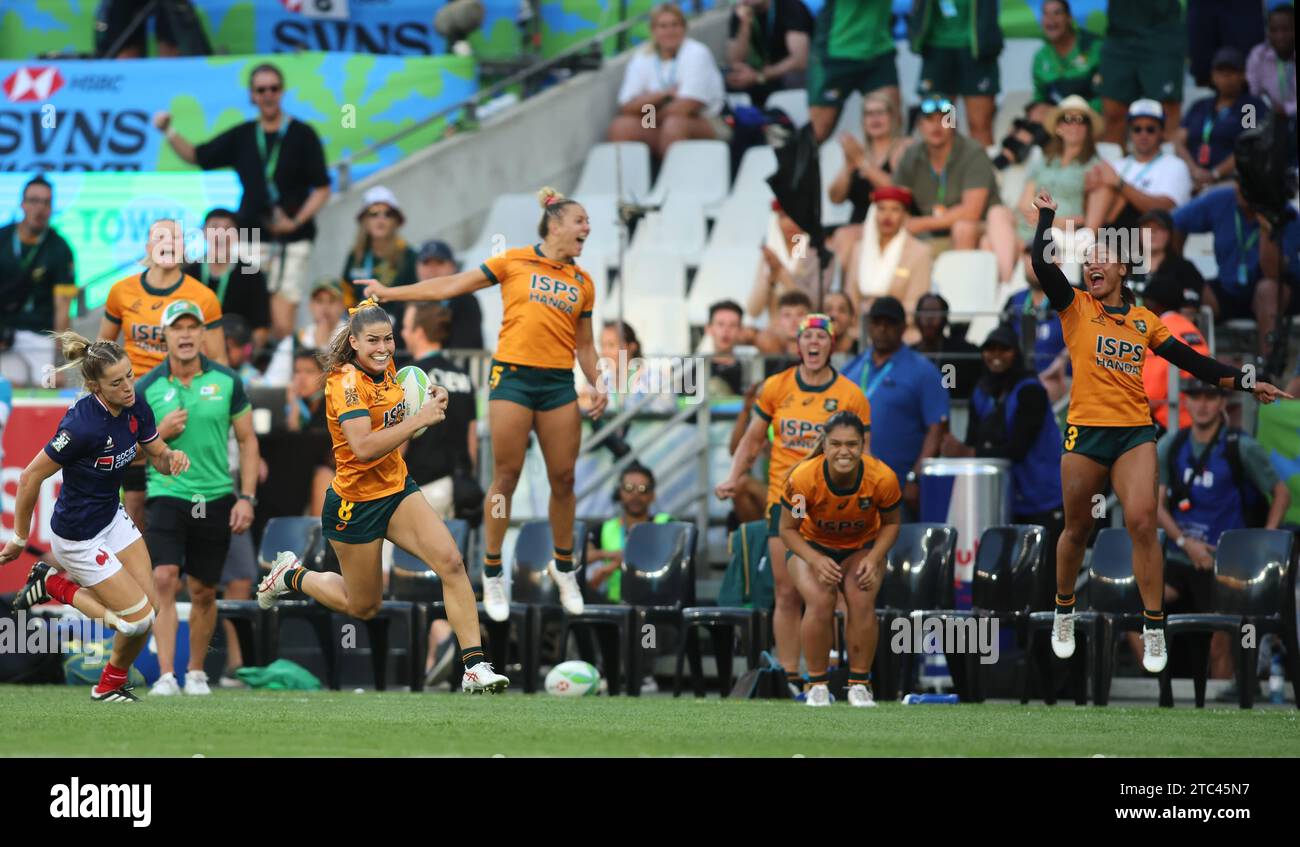 CAPE TOWN, SOUTH AFRICA - 10 DECEMBER 2023: Kaitlin Shave of Australia ...