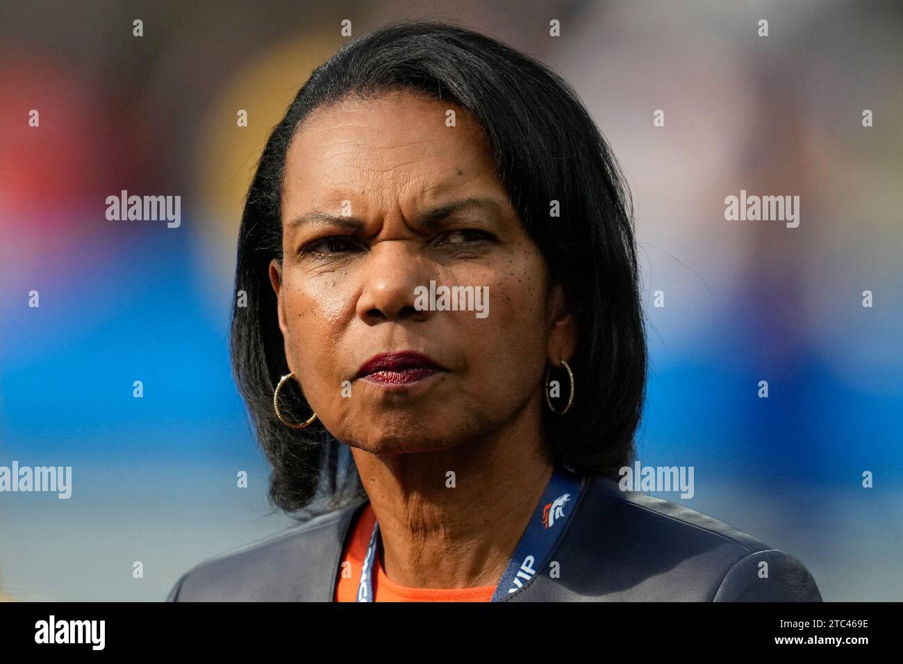 Former U.S. Secretary of State Condoleezza Rice attends an NFL football ...
