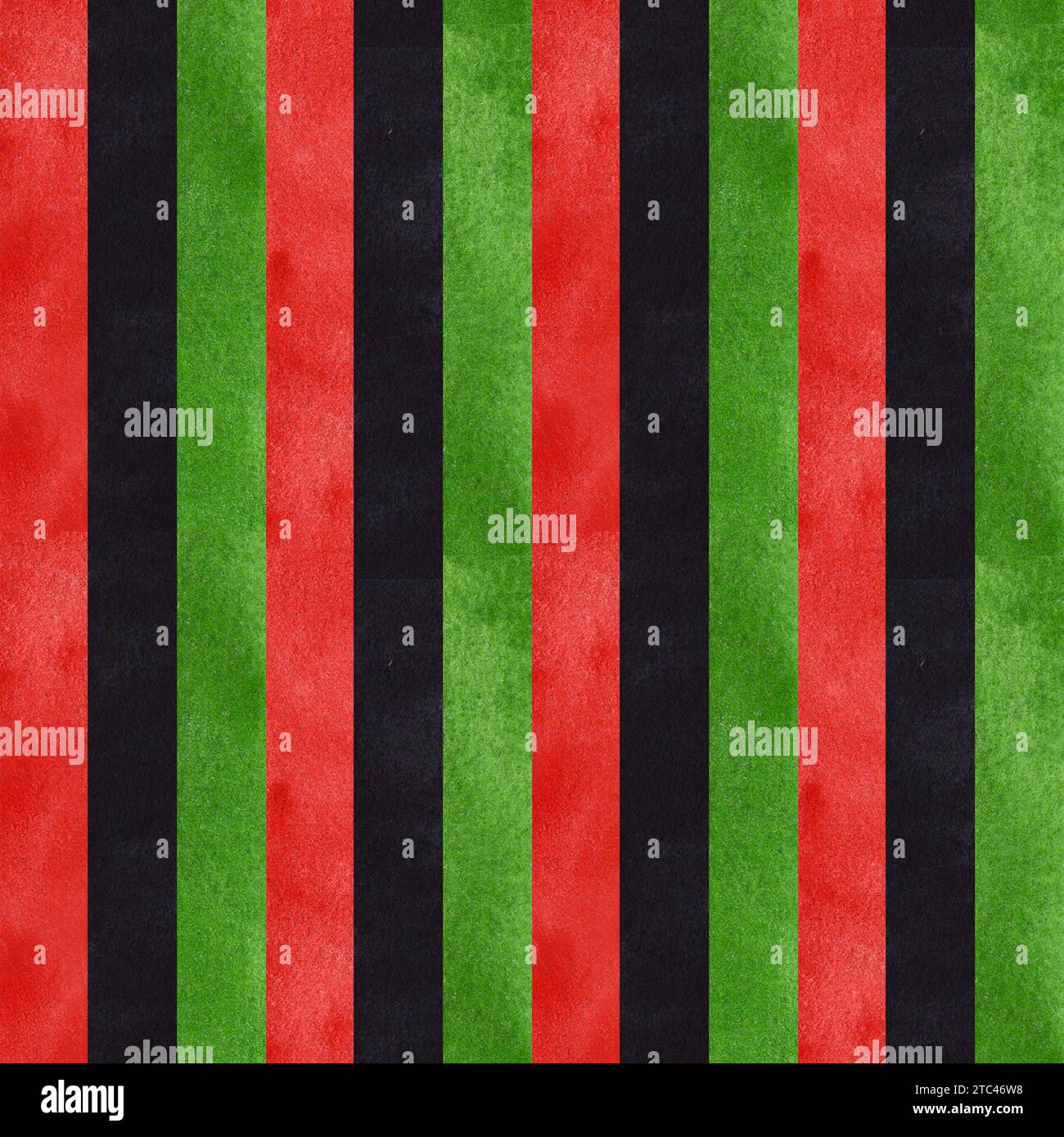 Stripes seamless pattern, red black green yellow. Black history month ...