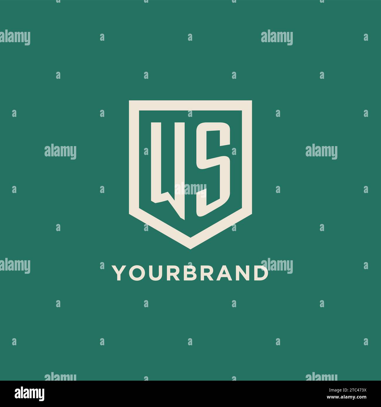 Ws clean logo hi-res stock photography and images - Alamy