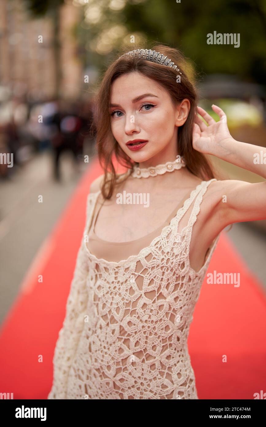 Anna Filina - Septimius Awards Red Carpet 2023 Outside Stock Photo - Alamy