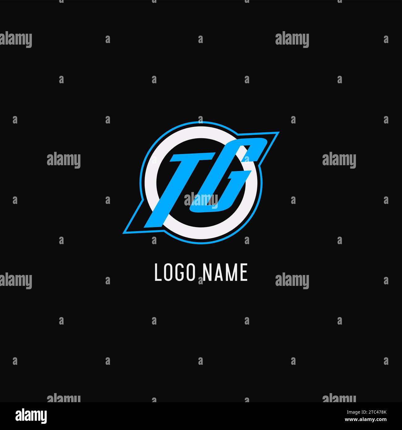 Tg gaming logo hi-res stock photography and images - Alamy