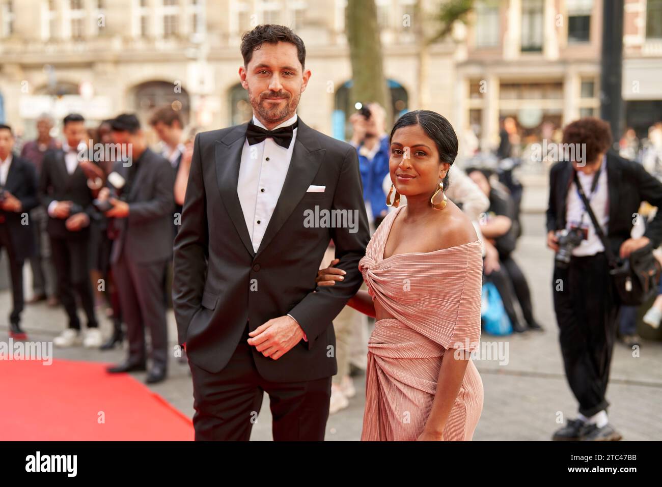 Jordan Fraser-Trumble - Septimius Awards Red Carpet 2023 Outside Stock ...