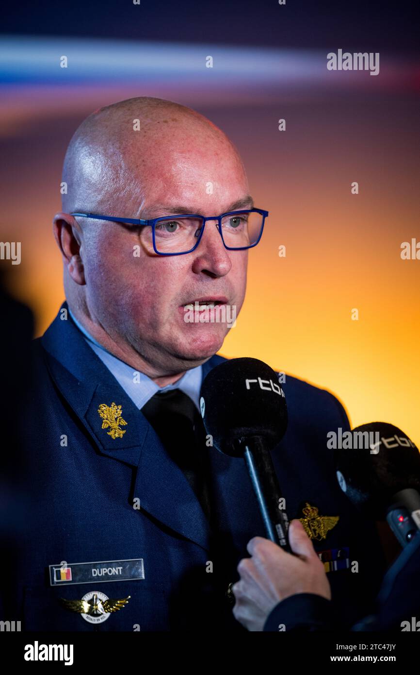 Fort Worth, United States. 10th Dec, 2023. Major General of the Belgian ...