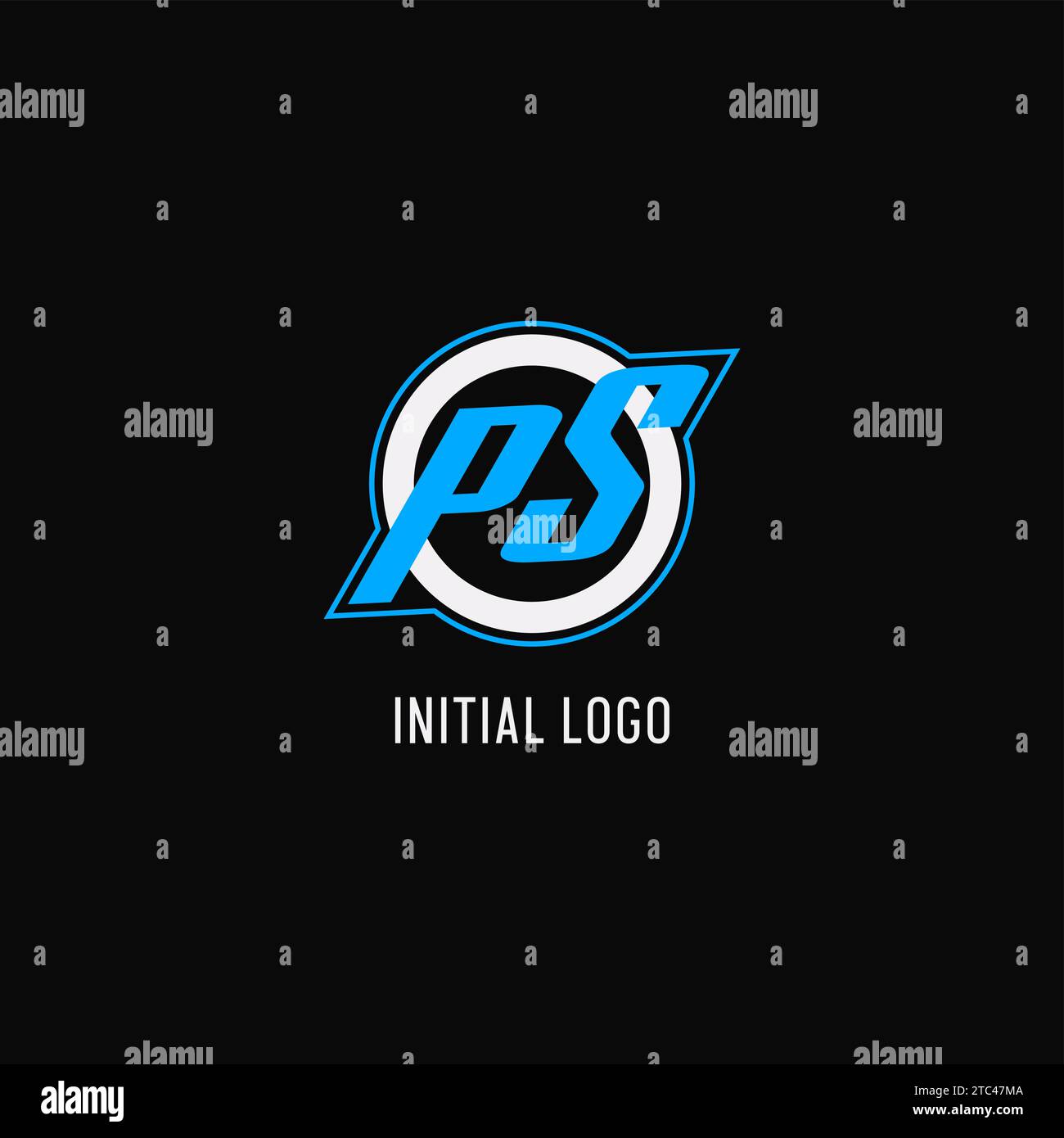 Ps gaming logo Stock Vector Images - Alamy