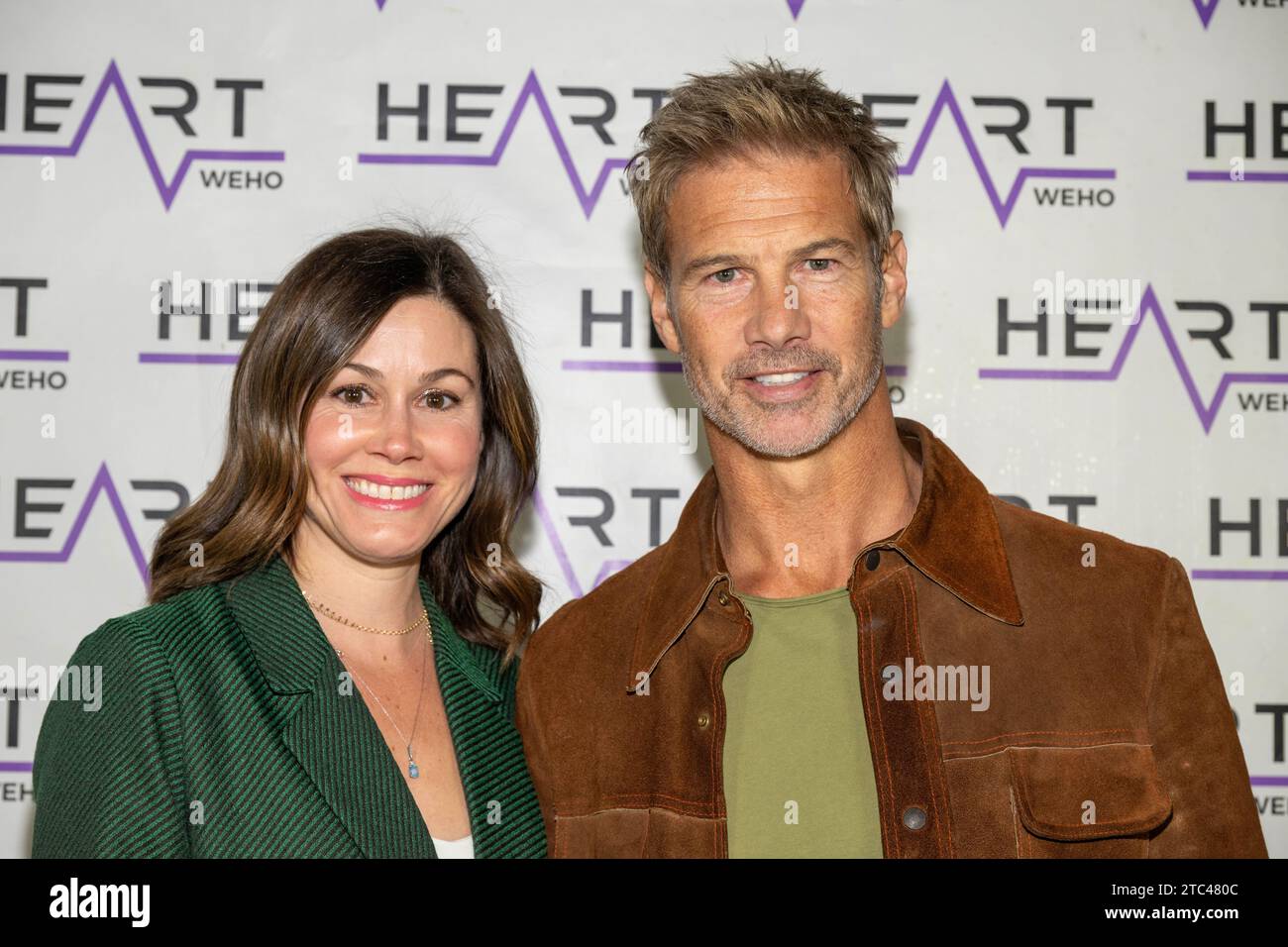 Los Angeles, USA. 09th Dec, 2023. Actors Allison Gordon -O'Malley and ...