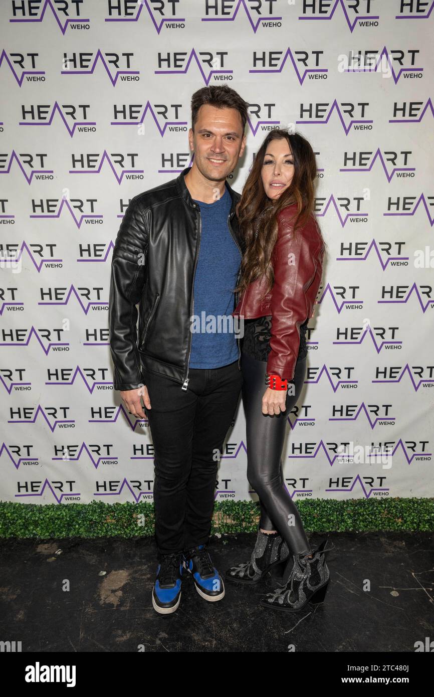 Los Angeles, USA. 09th Dec, 2023. Actor Kash Hovey, Film Producer Wendy ...