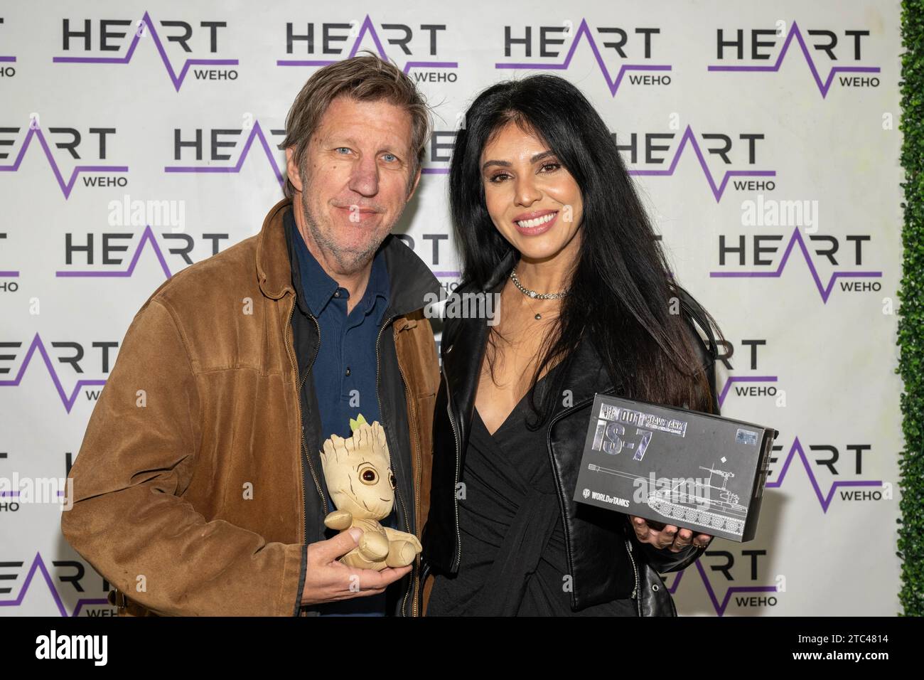Los Angeles, USA. 09th Dec, 2023. Actor Robert Peters, Actress Tugba ...